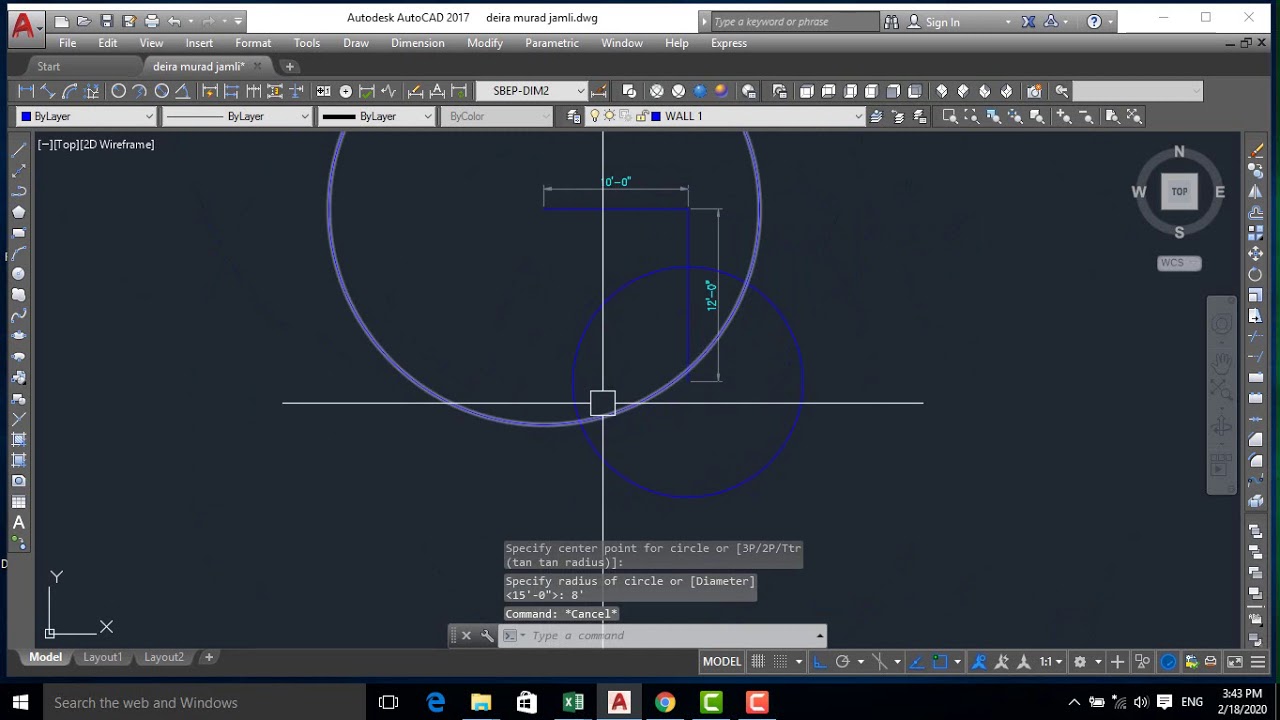 How To Draw Irregular Shape Plot In Autocad Youtube