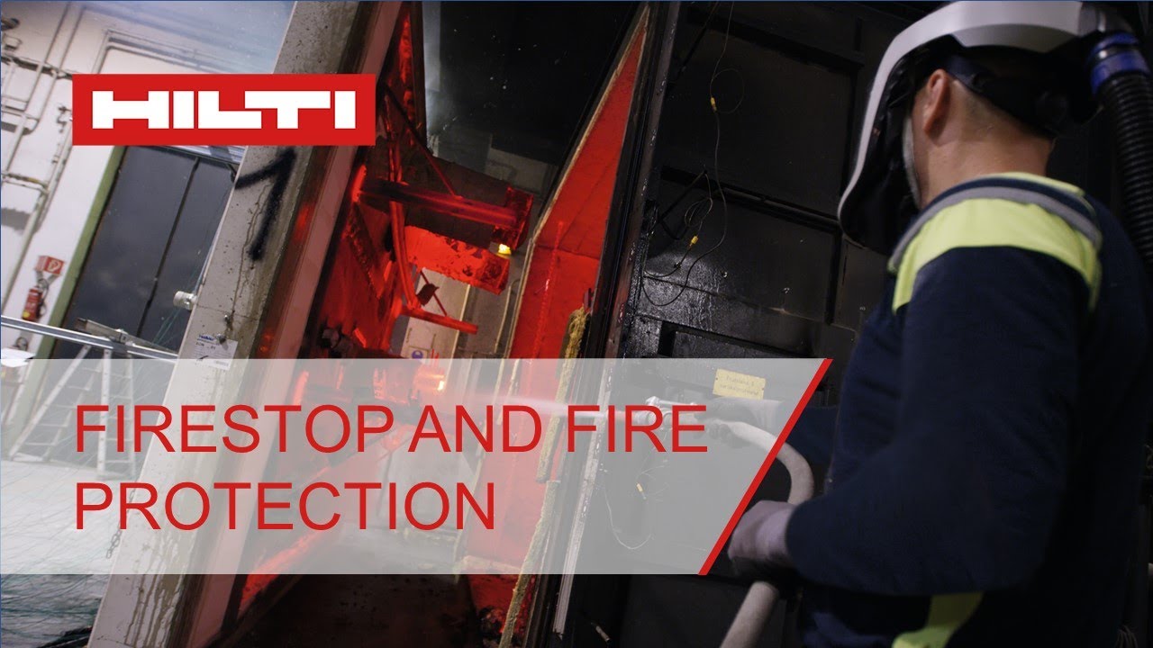 Hilti firestop and fire protection introduction - YouTube