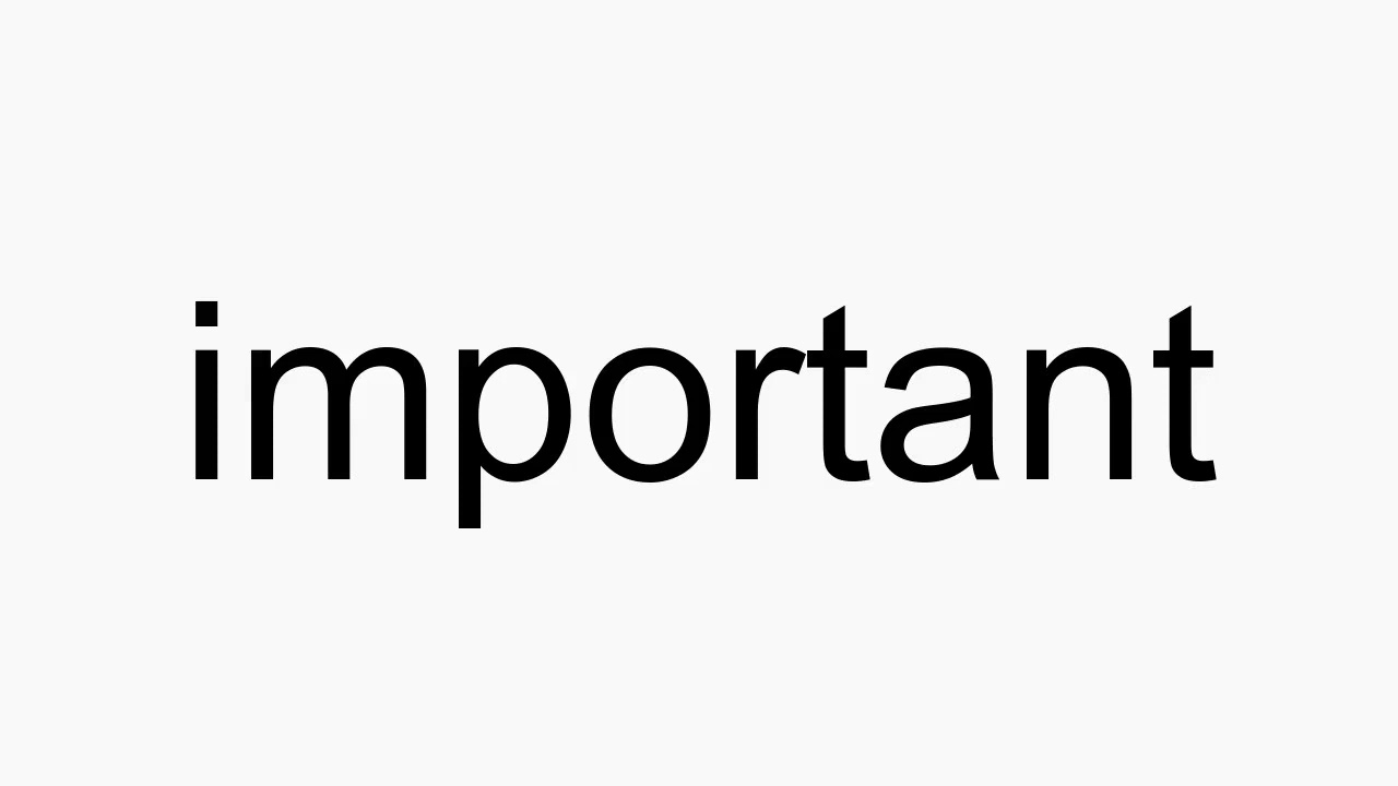 How To Pronounce Important YouTube how-to-pronounce-important-youtube