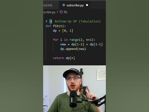 4 Steps to Solve Any Dynamic Programming (DP) Problem - YouTube