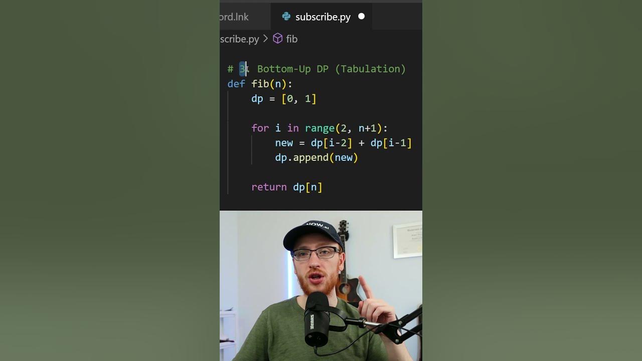 4 Steps to Solve Any Dynamic Programming (DP) Problem - YouTube