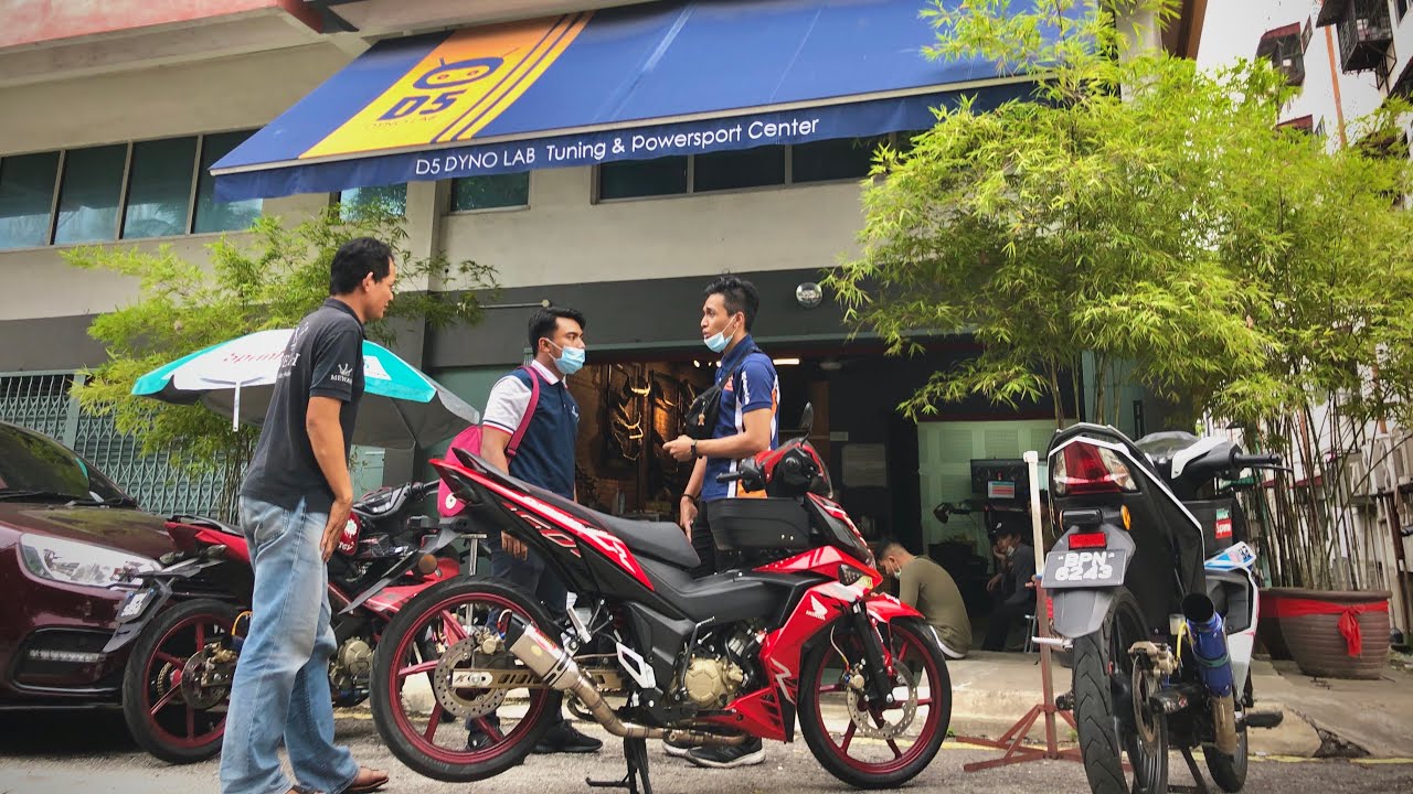 RS 150 Merah Spec 63 Full On Dyno Gaisss! 🏍💨💨💨 | K.A.A.N - LOYALTY ...