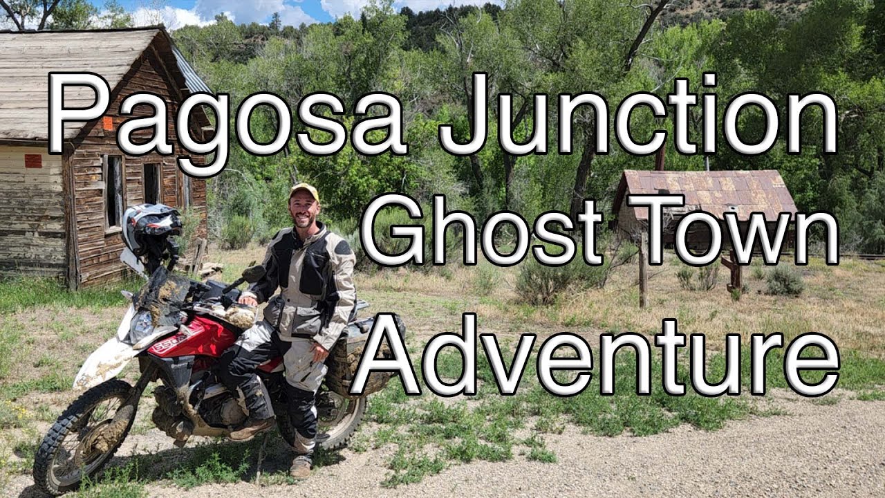 Motorcycle Adventure to Pagosa Junction Ghost Town gets a little muddy ...
