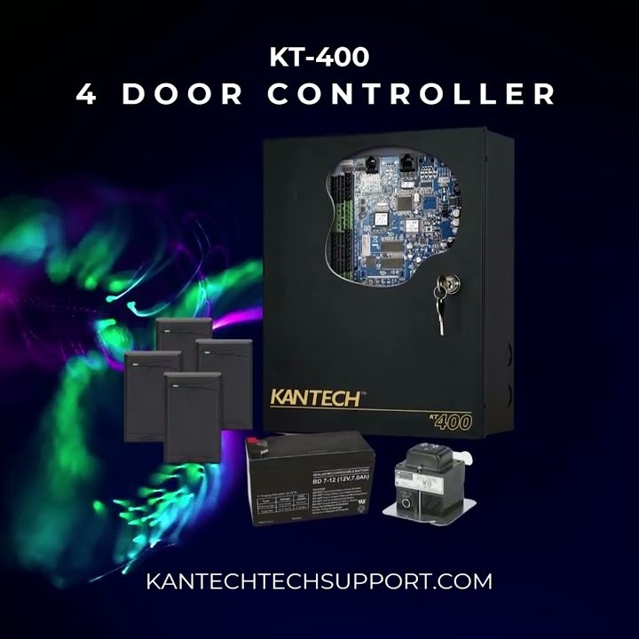 Kantech Kt 400 Ethernet Ready 4 Door Controller Youtube