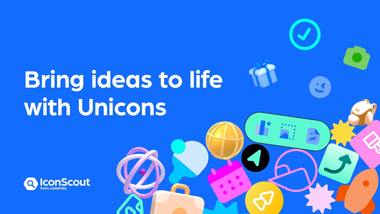 Spark your creativity with Unicons | Unveiling 3D and animated icons ...