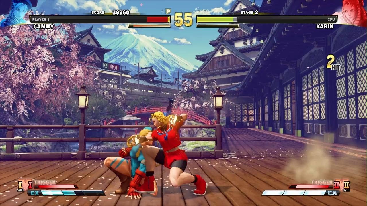 CAMMY SF ALPHA ARCADE MODE - YouTube
