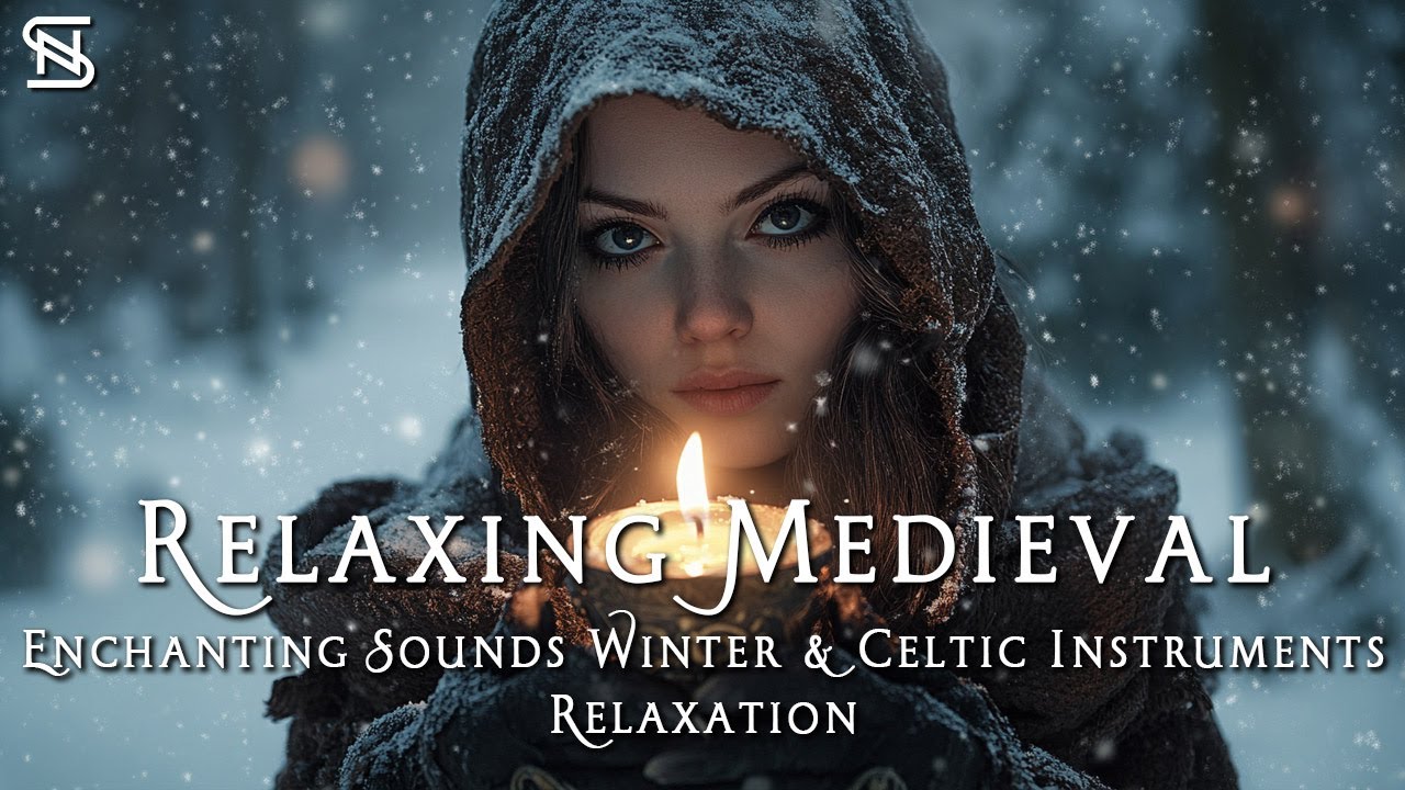 Relaxing Medieval🌿 - 🌙 Enchanting Sounds Winter - Celtic Instruments ...