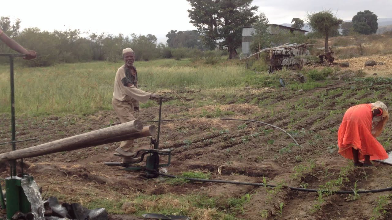 Treadle Pump - YouTube