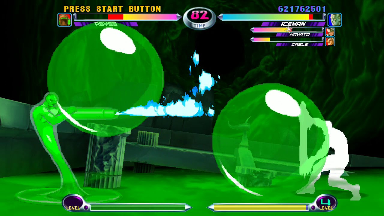 Marvel Vs Capcom 2 New Age of Heroes Boss Battle (Abyss) - YouTube