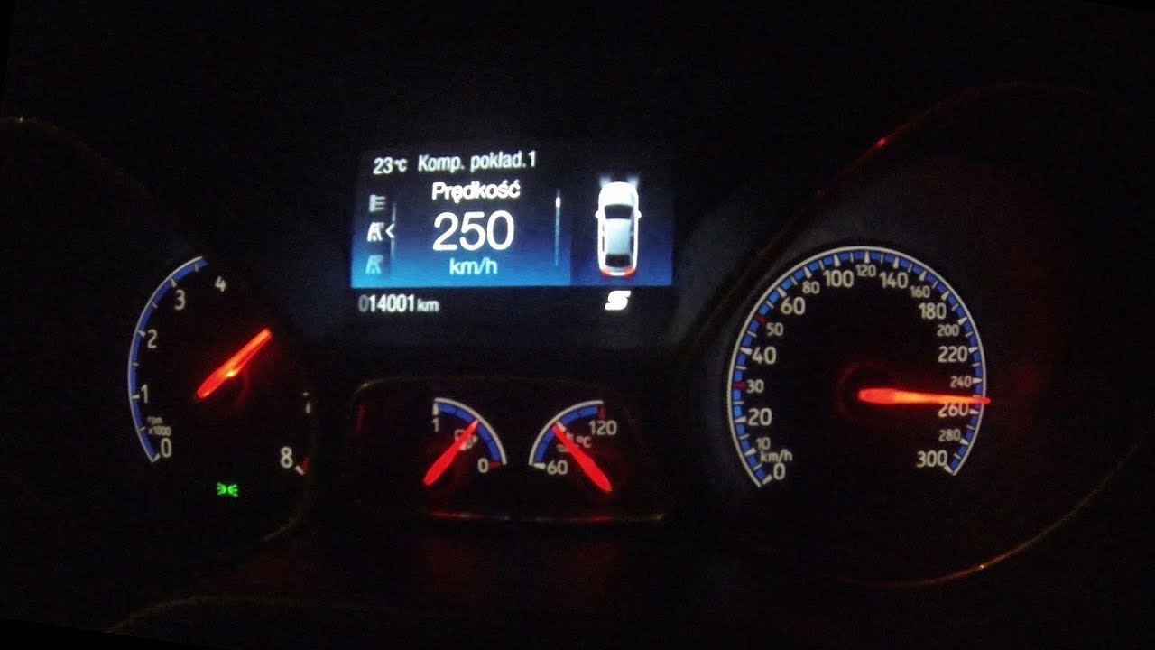 Ford Focus RS III 0-250 ACCELERATION & TOP SPEED - YouTube