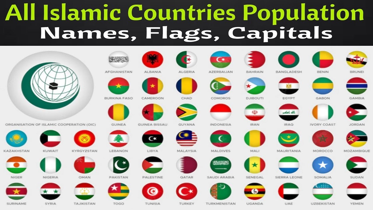 List Of All Islamic Countries 57 Muslim Countries Flags Flags Of list-of-all-islamic-countries-57-muslim-countries-flags-flags-of