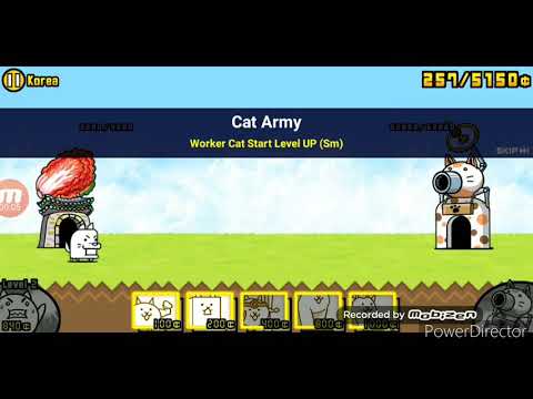 Battle Cats Chapter 3-1 Korea - Empire of Cats - Revival of the Bahamut Cat