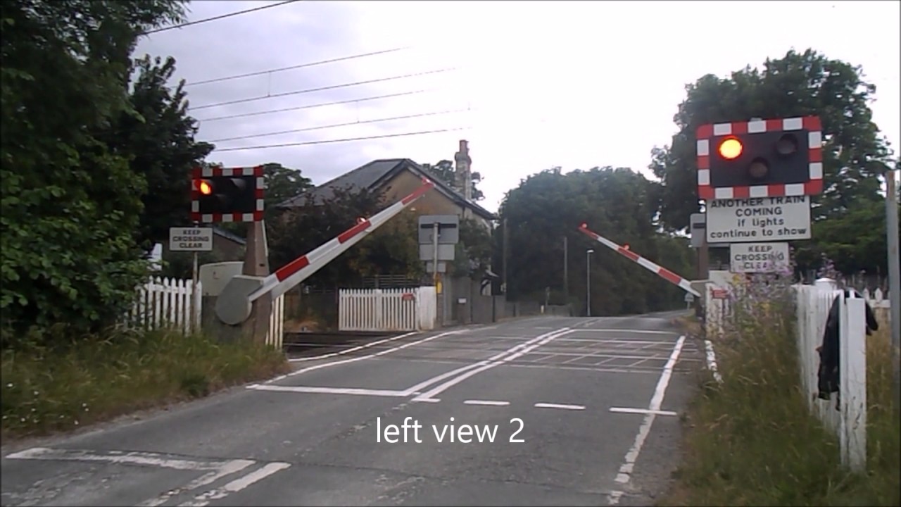 harston level crossing left view 2 - YouTube