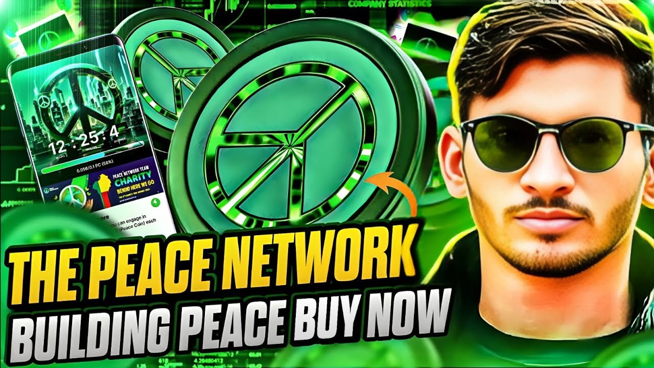 THE PEACE NETWORK TOKEN 🔥 DONATE CRYPTO COIN FOR PEACE IN WORLD BUY ...