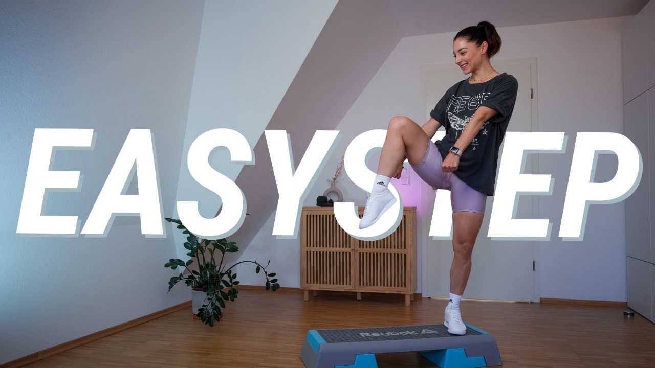 EasyStep Aerobic | ohne Drehung | 125 bpm | 45 Minuten | - YouTube