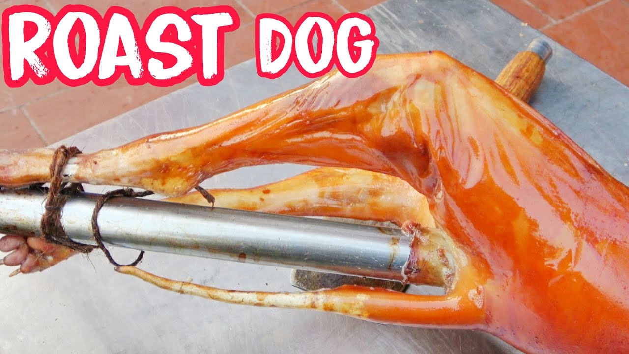 Roasted dog- Not everyone is lucky enough to enjoy it- It's a specialty ...