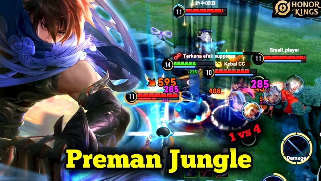 Honor of Kings: Lam Gameplay in Jungle | Best Build Arcana Lam Hok ...