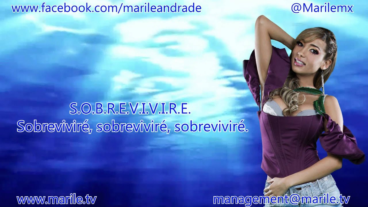 Marilé - Sobreviviré - Letra - YouTube