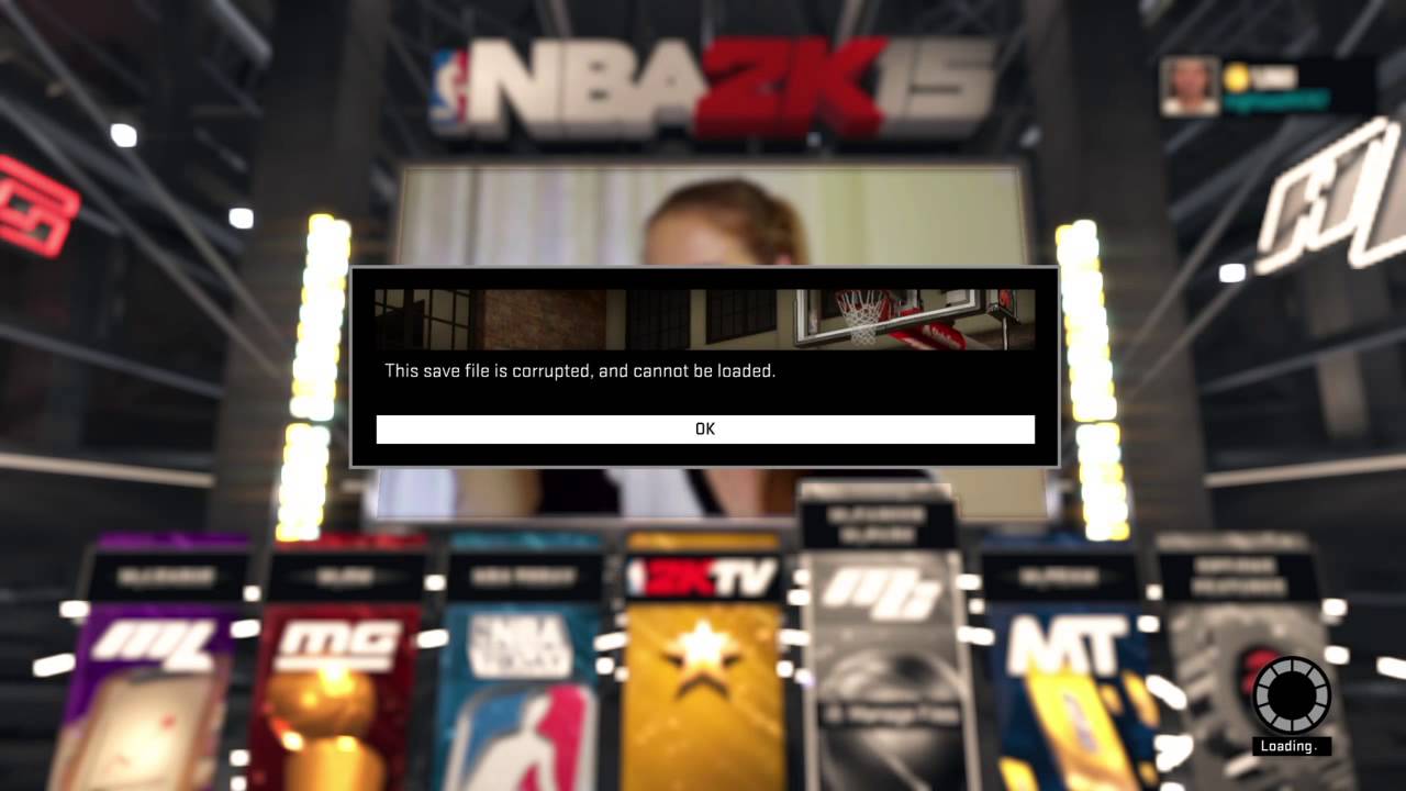 NBA 2k15 corruption - YouTube