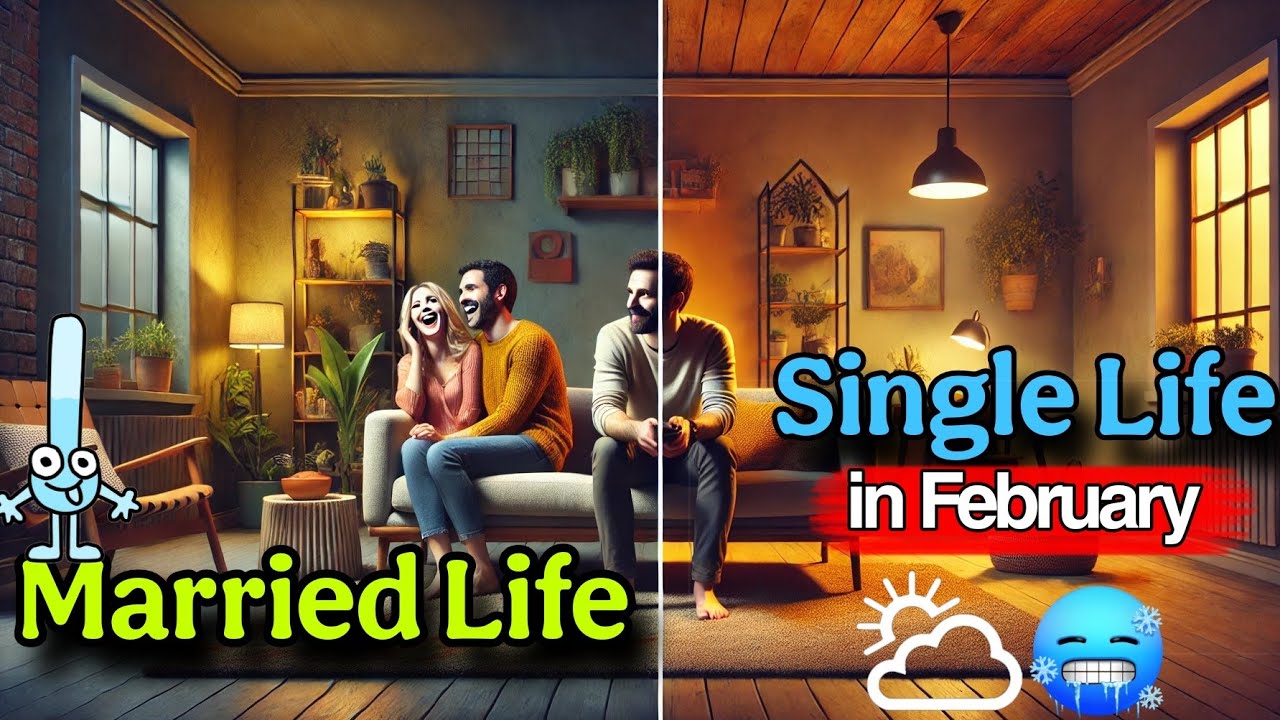 Married vs Single Life: February Cold War! - YouTube