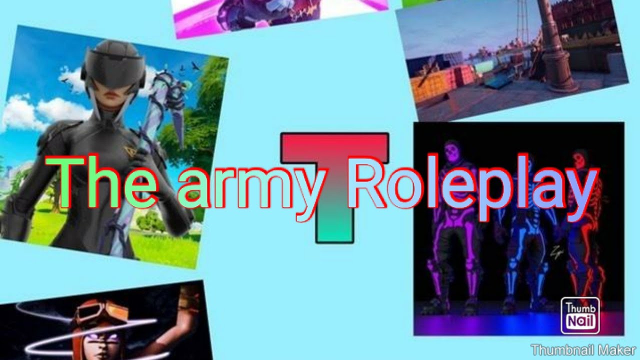 The army roleplay Behind the scenes - YouTube