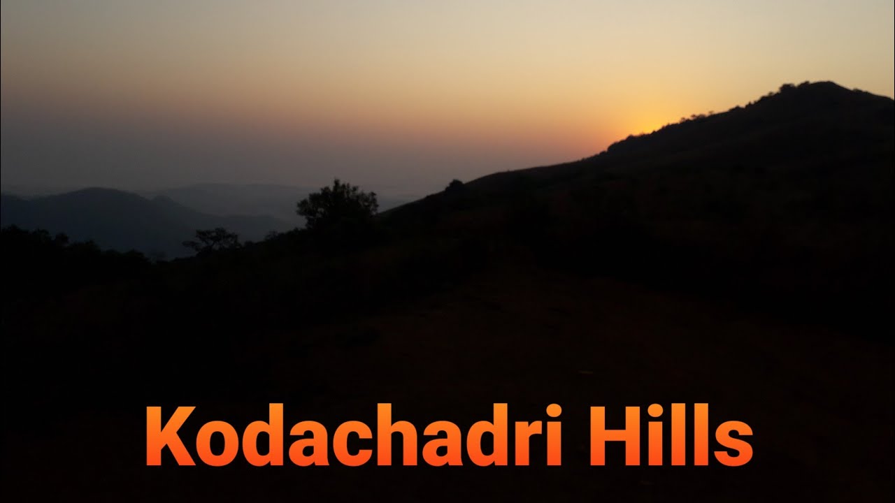 Tour guide to kodachadri hills - Kodachadri trekking - YouTube