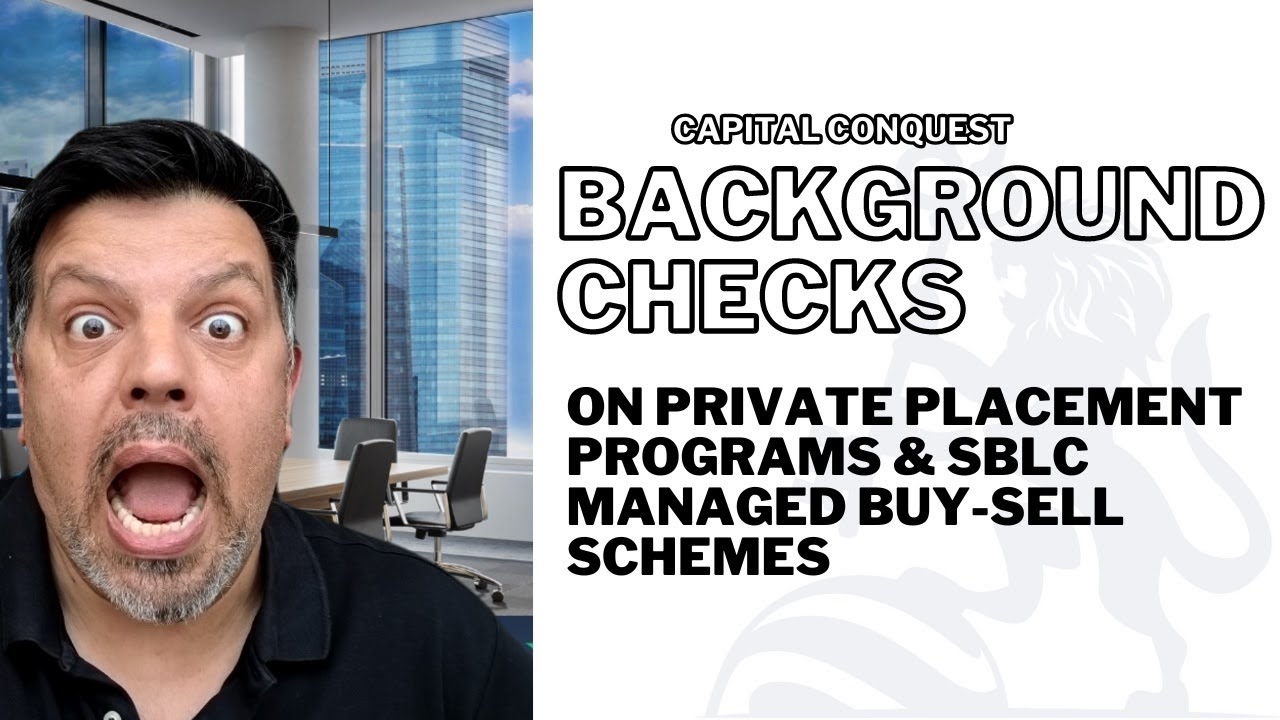 Unveiling the Secrets Background Checks on Private Placement Programs SBLC Managed Buy Sell ...