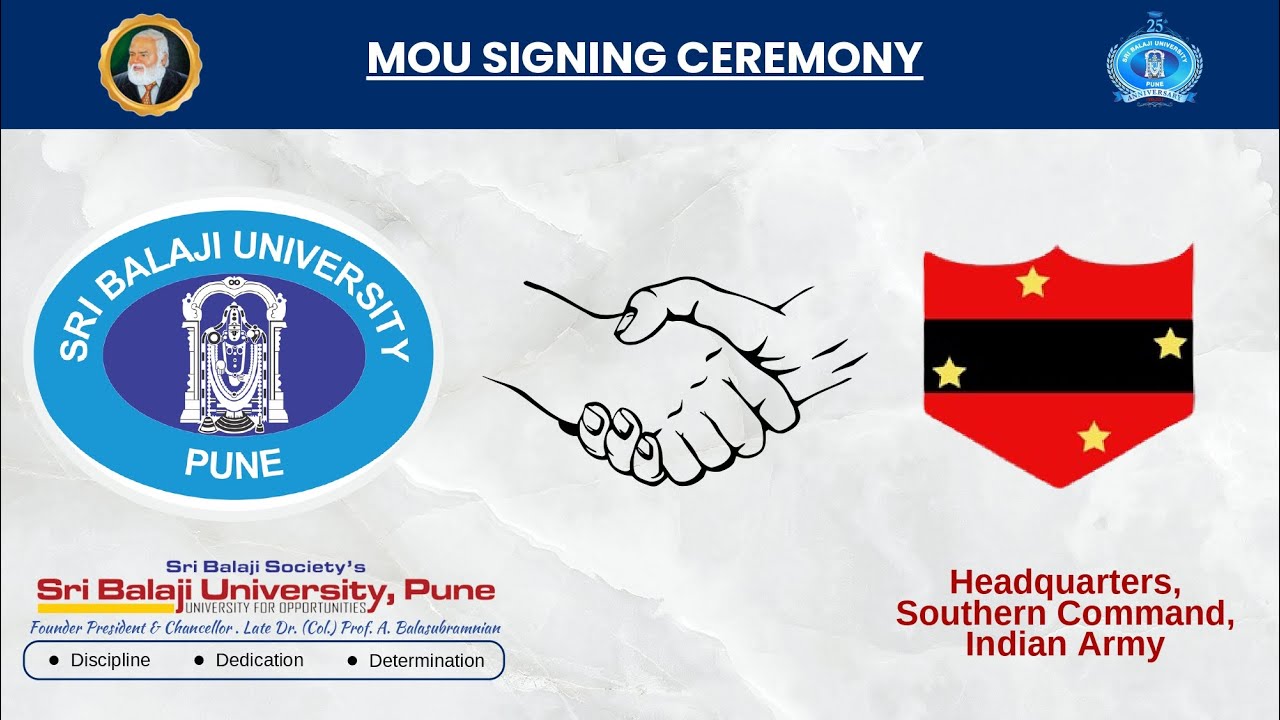 SBUP- HQ Southern Command- MoU Signing - YouTube