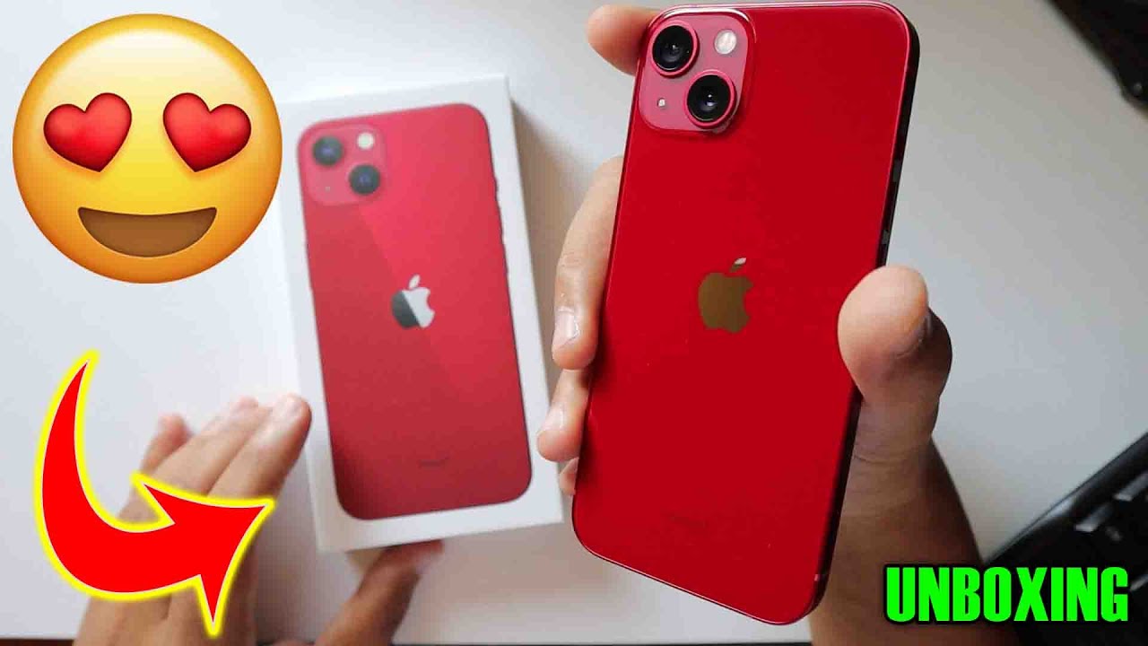 Unboxing / Destapado 📦 Apple IPHONE 13 (PRODUCT RED) ROJO |SIEPONLINE ...