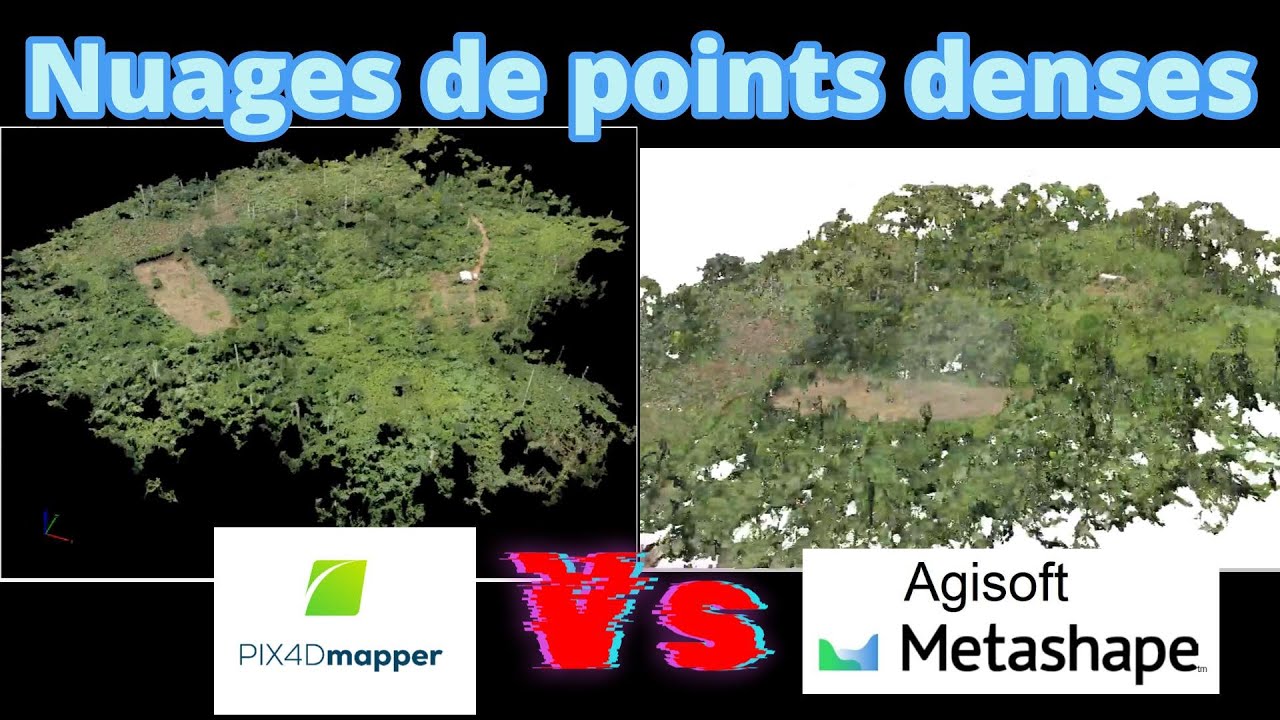 Pix4D Mapper vs Agisoft Metashape : Lequel est le meilleur ? - YouTube