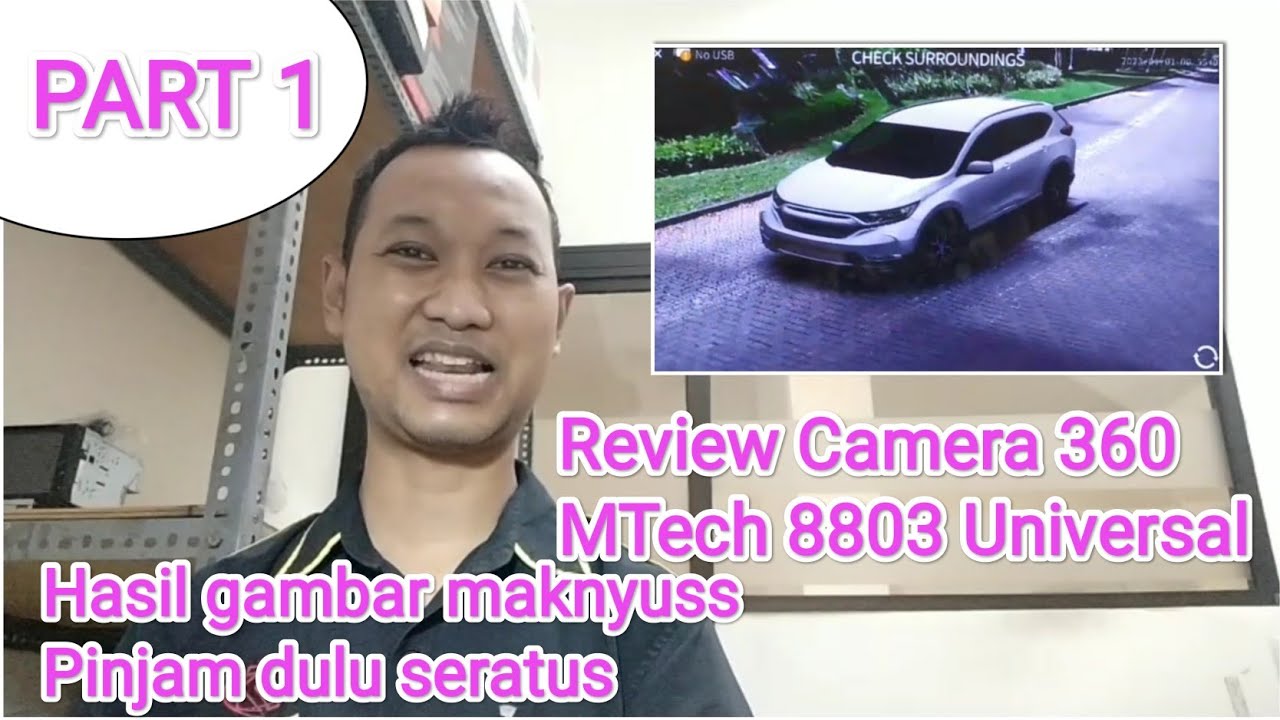 Kamera 360 Mobil MTech 8803 Universal Part 1 - YouTube