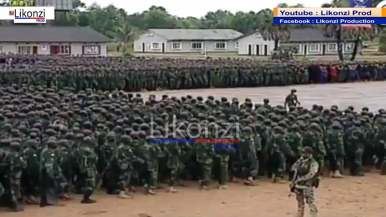 ARRET SUR IMAGE / 10.200 RECRUES SONT DEJA A KITONA POUR LA FORMATION ...