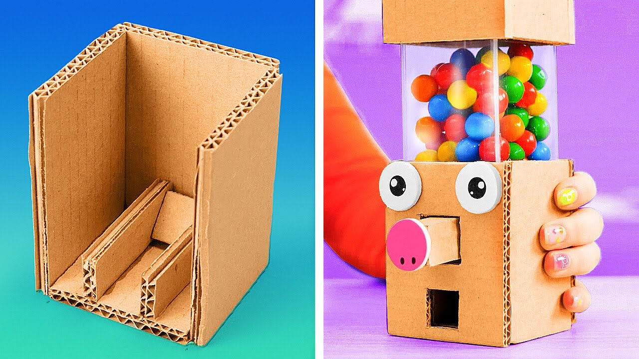 Cardboard Playtime 📦🏰 DIY Ideas for Crafty Parents - YouTube