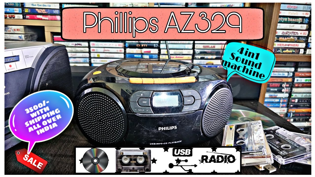 Phillips AZ329 4in1 Soundmachine For Sale Price 3500/- With Shipping ...