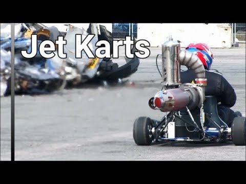 Jet Engine Kart Homemade Jet Engines Turbo Jet Kart - YouTube