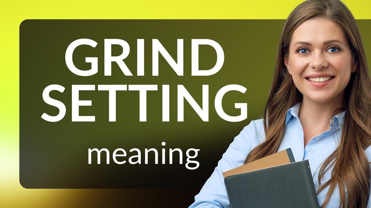 Understanding "Grind Setting": A Guide for Coffee Lovers - YouTube