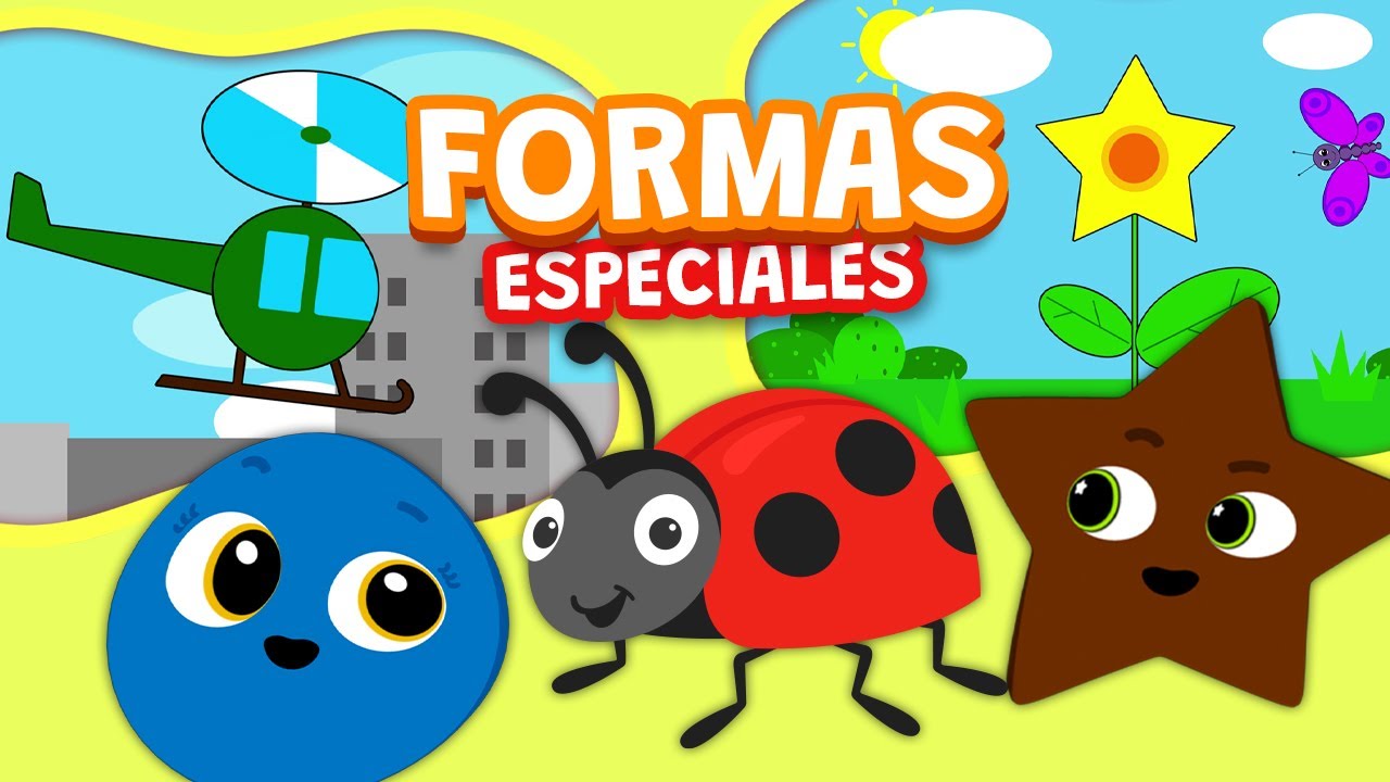 MEZCLA DE FORMAS | Aprende formas para niños | Formas geométricas para ...
