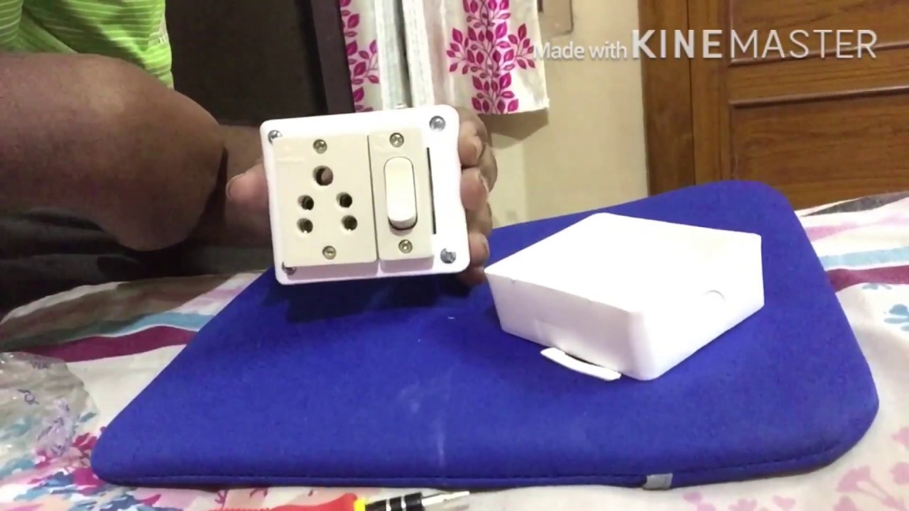 Simple single switch electrical board connection without fuse - YouTube