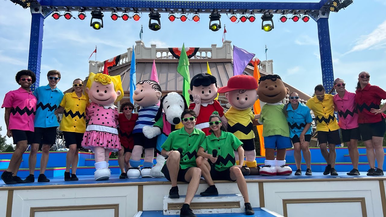 Final peanuts block party Dorney park 8/20 - YouTube