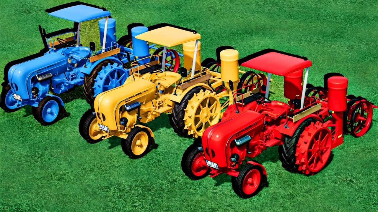 "FS22 Mini Planters & Colorful Iron-Wheel Tractors | Ultimate Farming ...