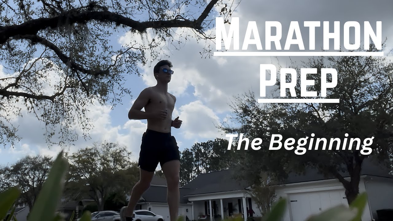 SUB 3HR MARATHON GOAL - DAY 1 OF TRAINING AND PREP (First Video ...