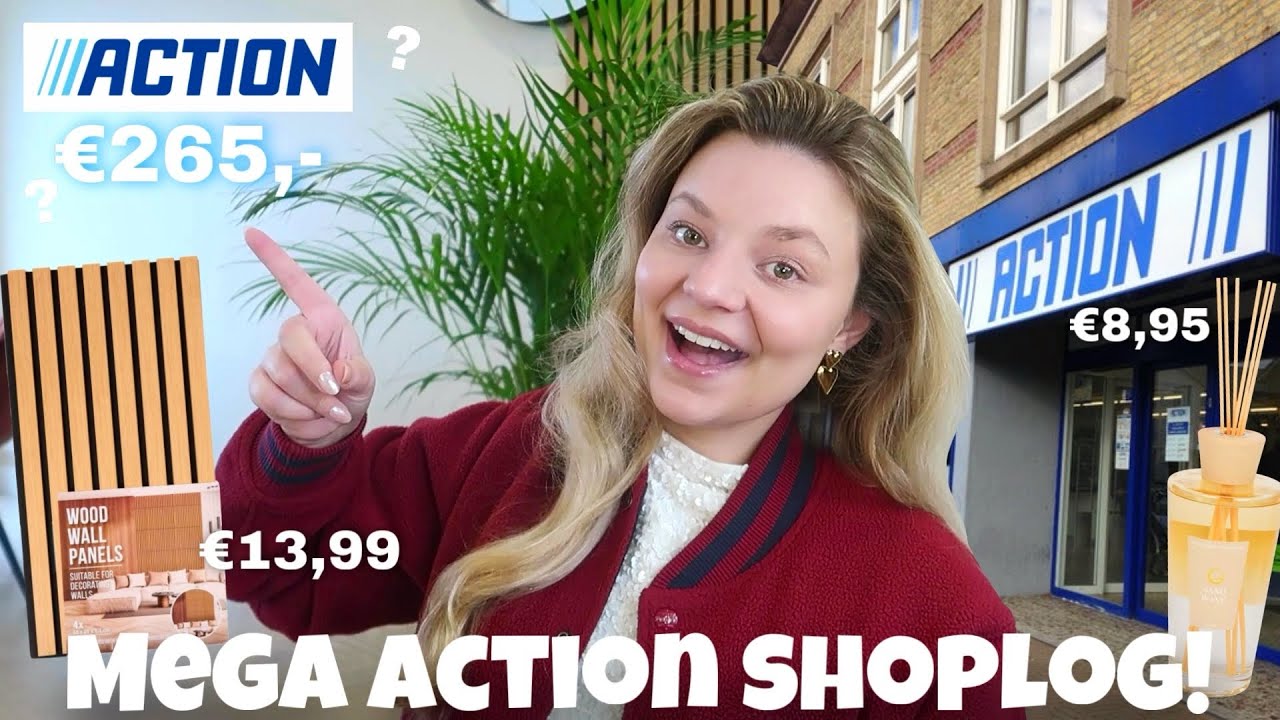 MEGA ACTION SHOPLOG - ACTION SHOP WITH ME MAART 2025! | Joyce Rikken ...