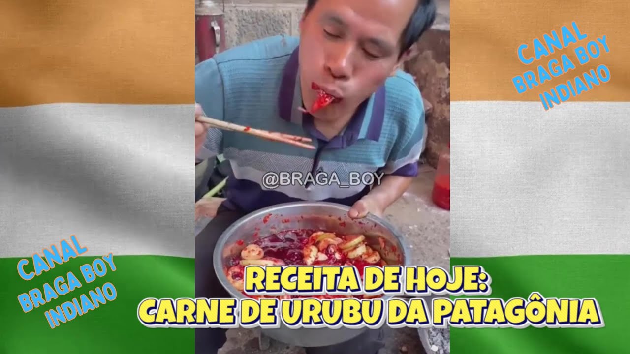 RECEITA DE HOJE: CARNE DE URUBU DA PATAGÔNIA (COMIDAS INDIANAS) - YouTube