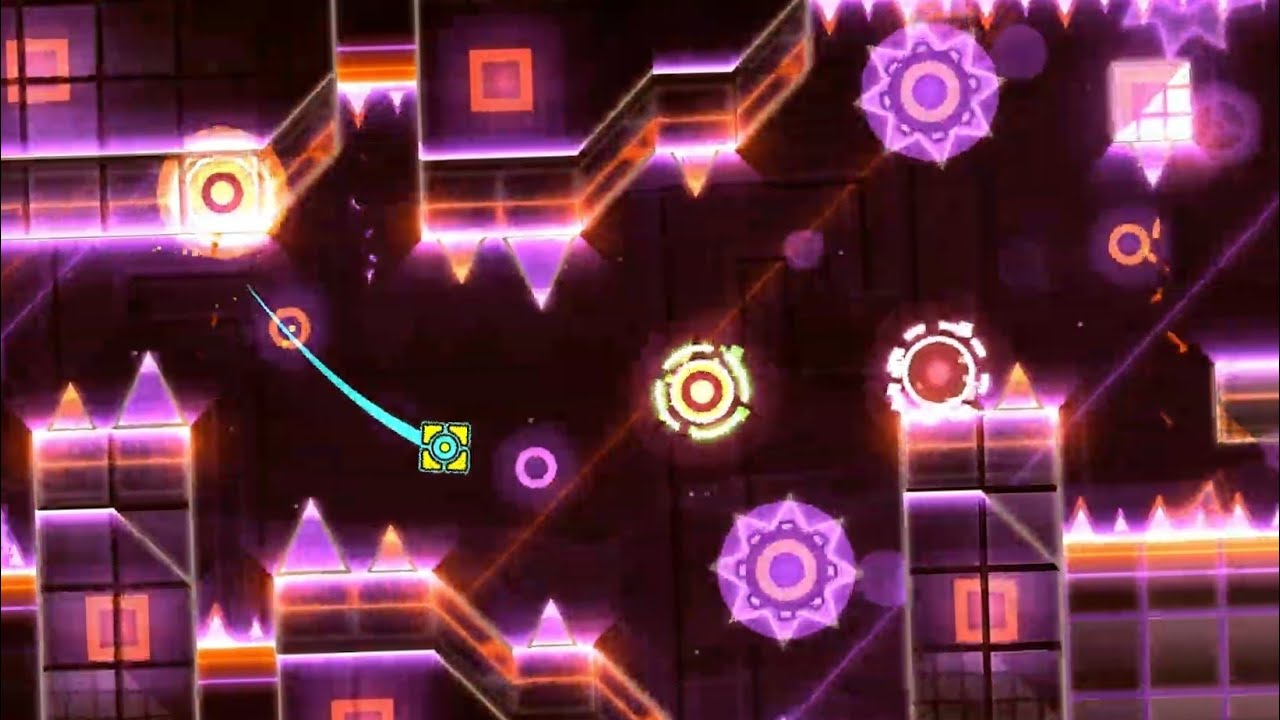 [Geometry Dash] Flares [Easy Demon] by Nexender & ItzMezzo - YouTube