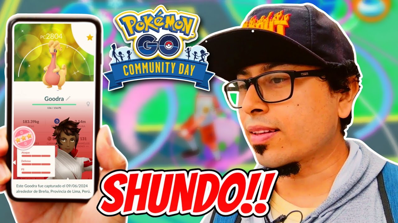 !CONSIGO un GOOMY SHUNDO, DOS 100 IVs en el COMMUNITY DAY de GOOMY ...