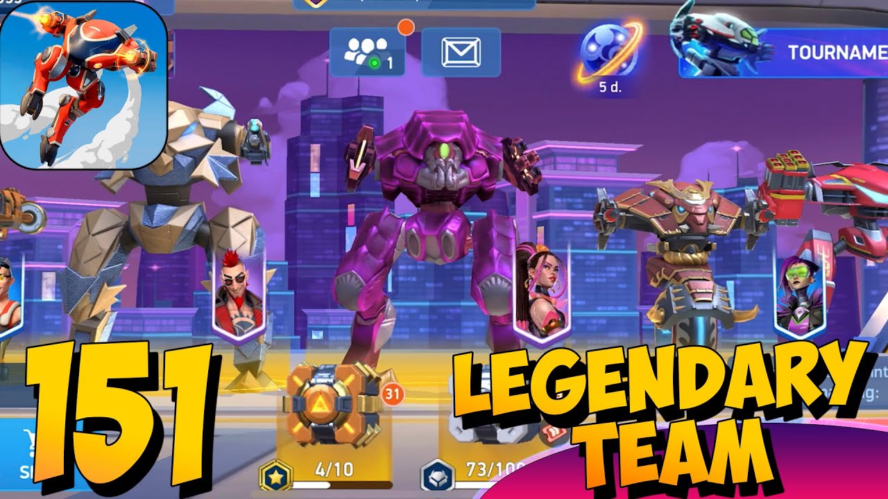 Mech Arena - Gameplay Walkthrough Part 151 - Legendary Team🔥OMG!(iOS ...