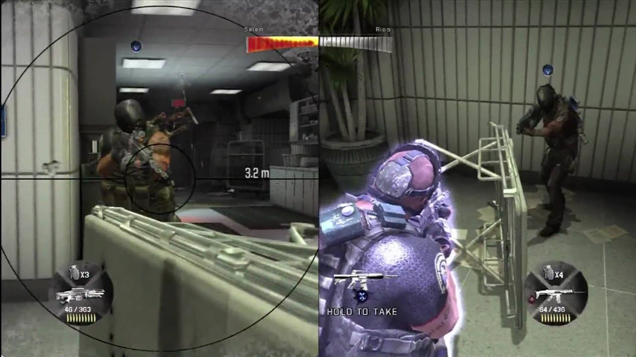 Co-op Let's Play Army of Two The 40th Day - Chapter 4 - Part 3 - YouTube