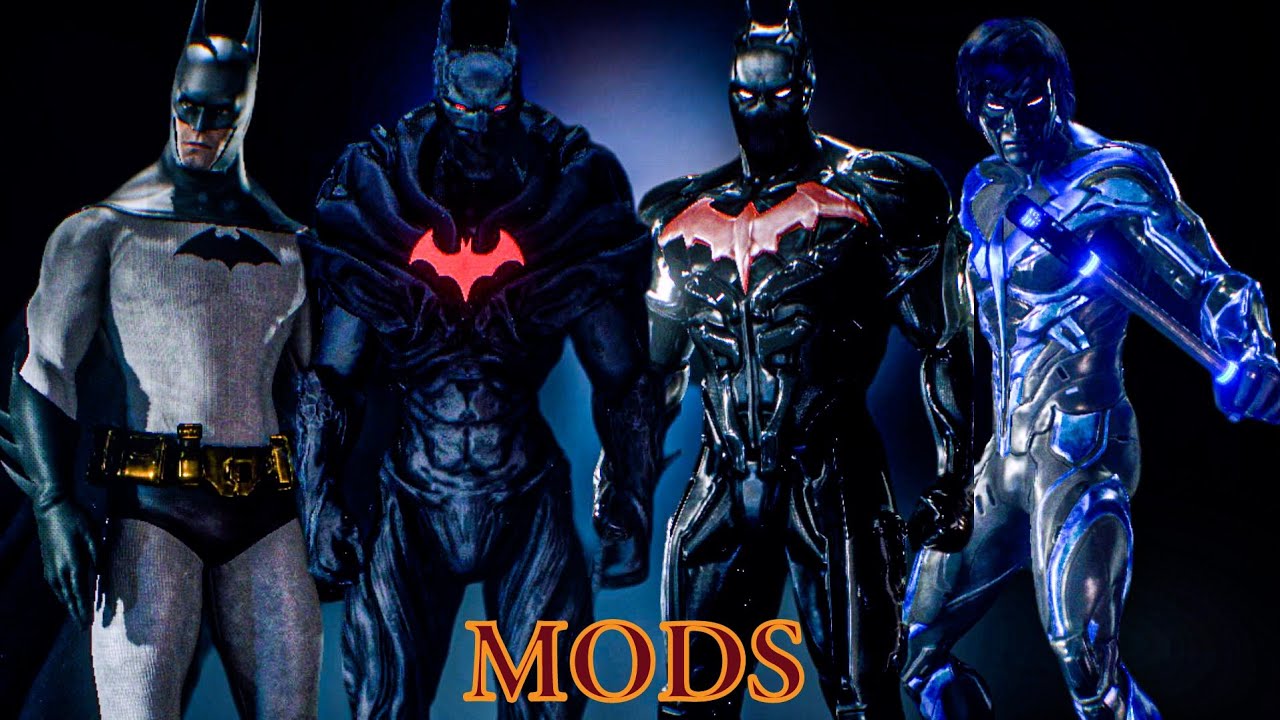 New, Updated & Remake Arkham Knight Mod Suit Ups| DLC Episodes ...