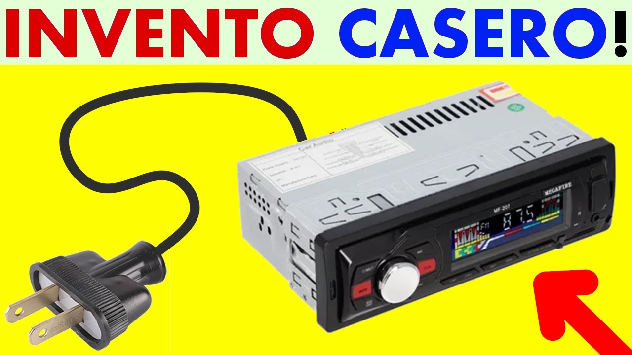 Como conectar cualquier auto estéreo en casa con este truco! - YouTube