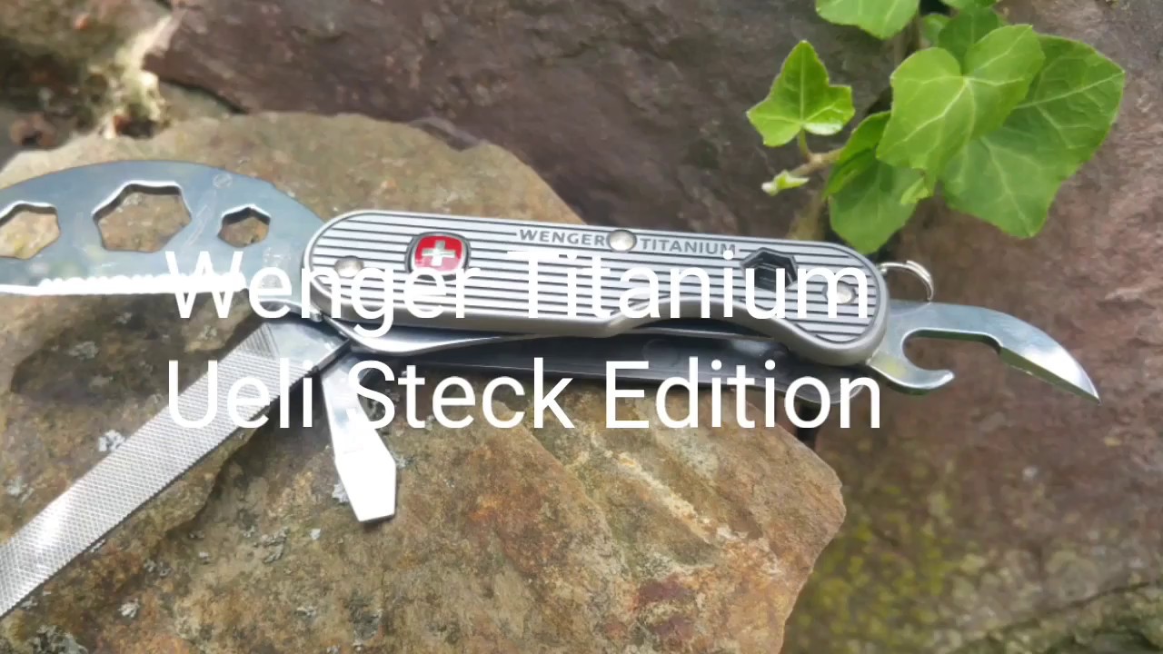 Wenger Titanium Ueli Steck Edition - YouTube